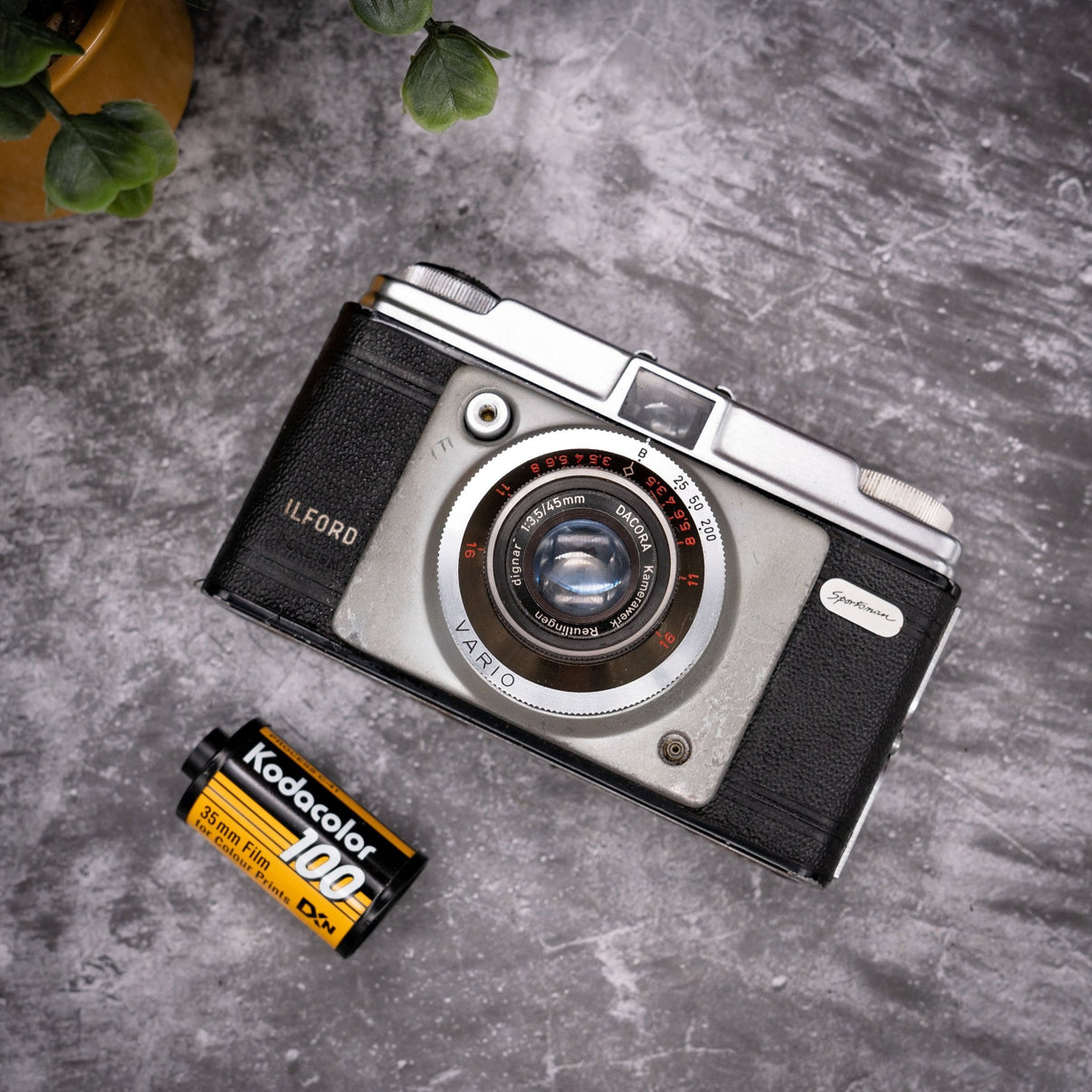 35mm Film Camera Kit | Ilford Sportsman + Roll Of Expired Film ...