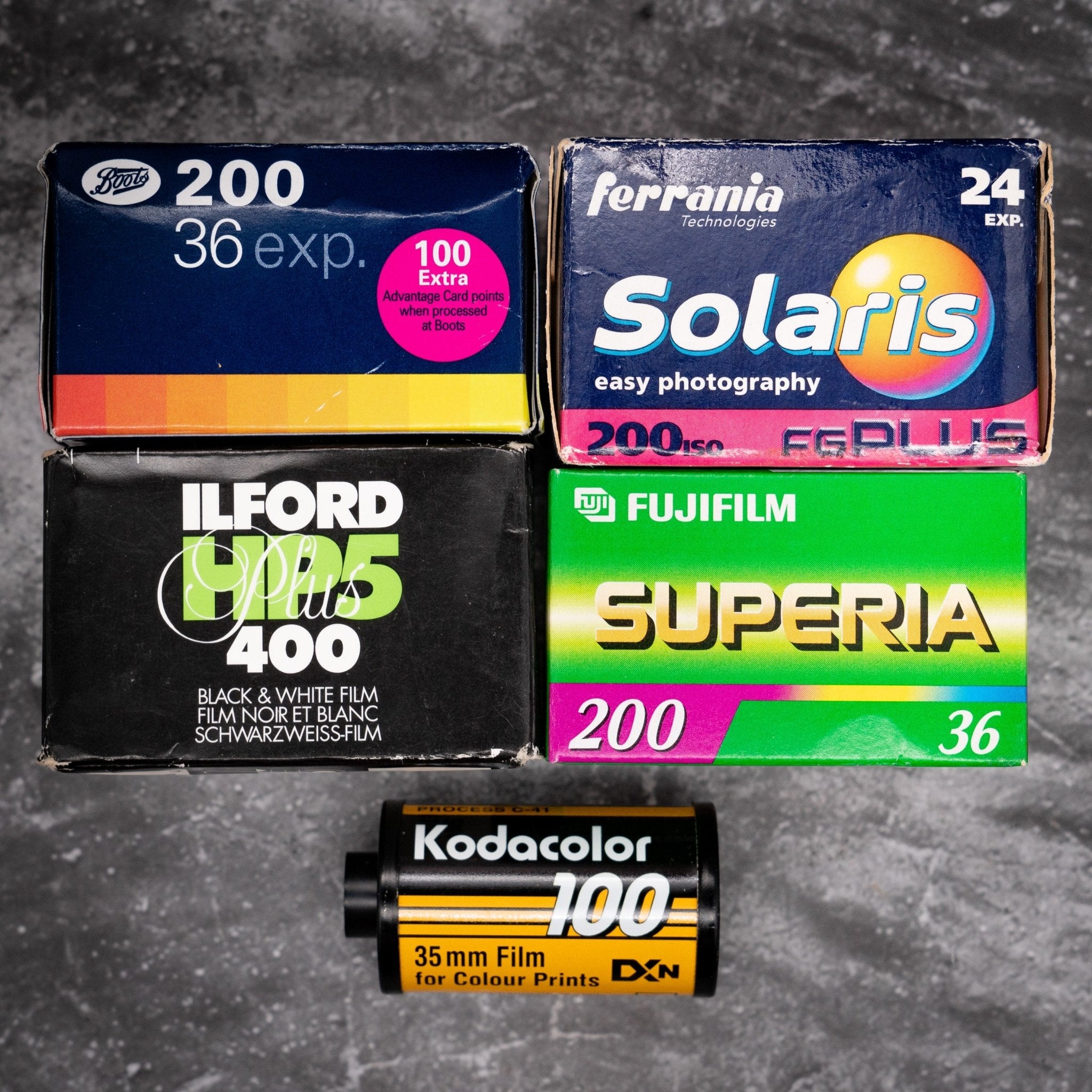 Expired 35mm Film | Lucky Dip Box | Random Rolls Of Expired Film ...
