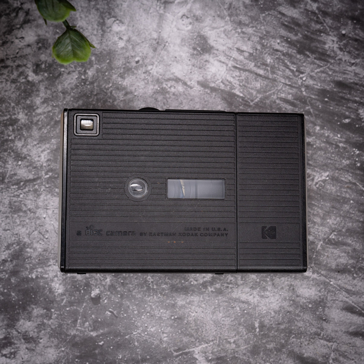 Disc Film Camera | Kodak Disc 4000 + Expired Disc Film, Original Leath ...