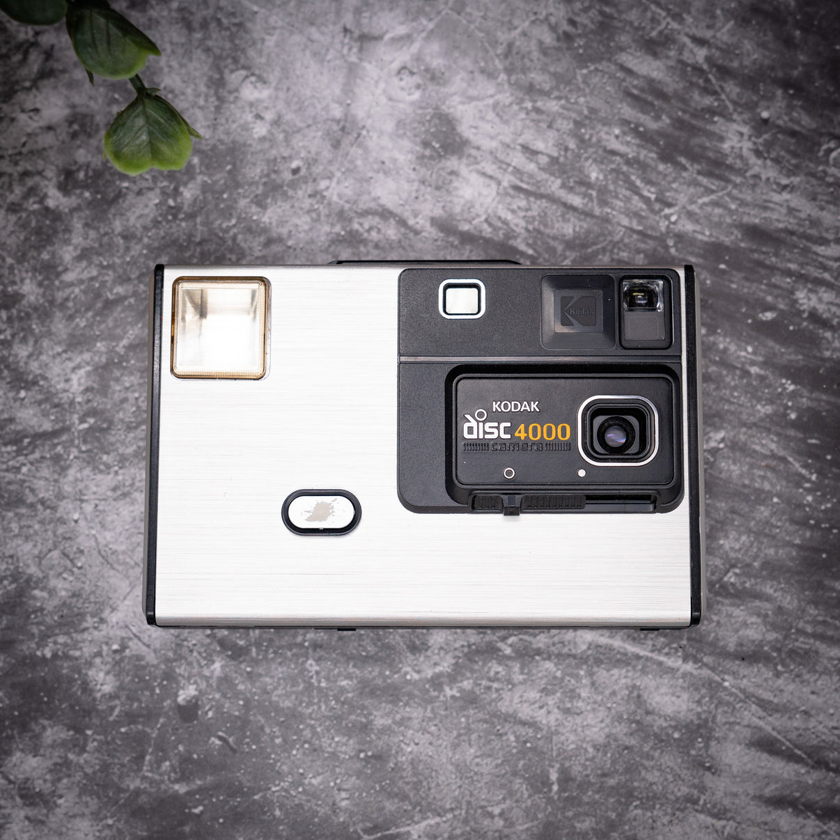 Disc Film Camera | Kodak Disc 4000 + Expired Disc Film, Original Leath ...